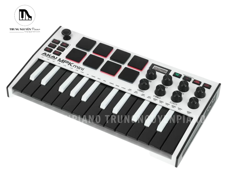 MIDI Keyboard Controller Akai MPK Mini MK3 White 25 phím màu trắng